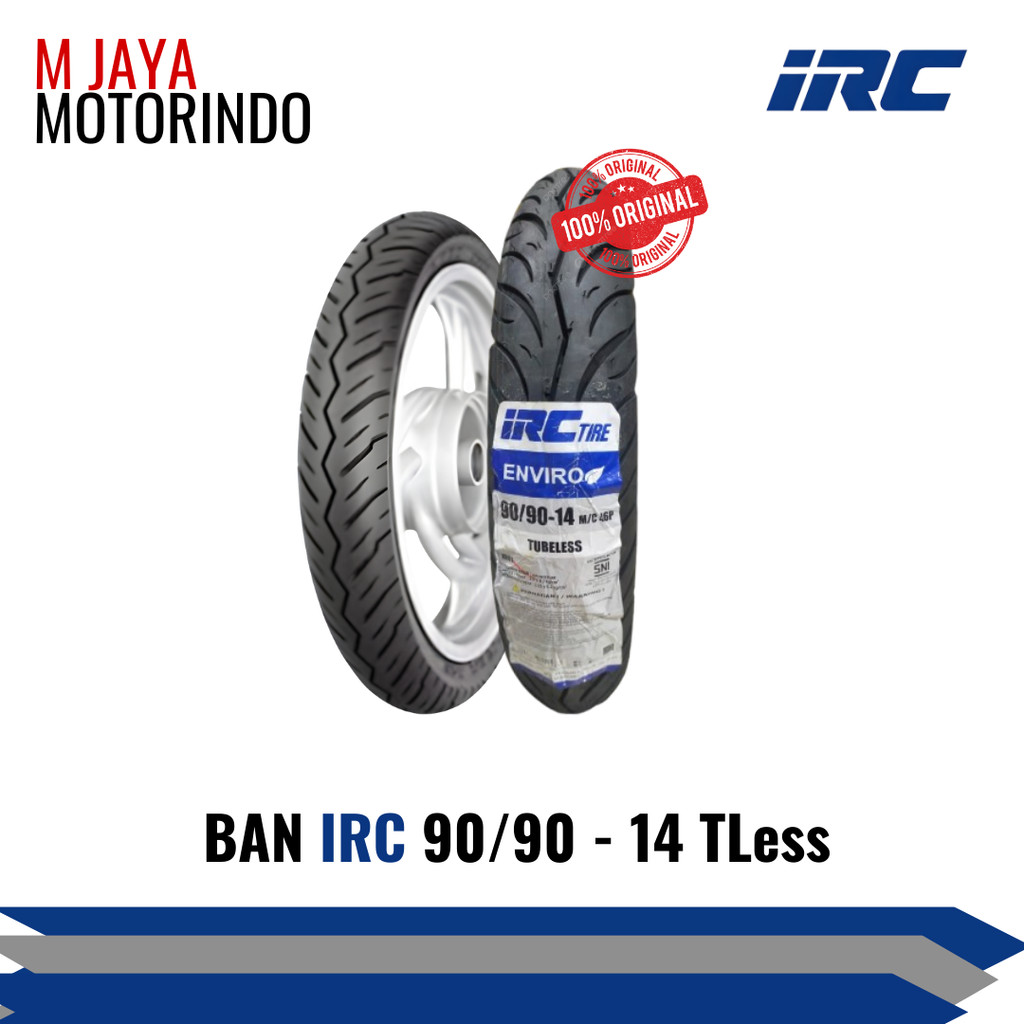 Jual BAN IRC 90/90 14 TLess | Shopee Indonesia