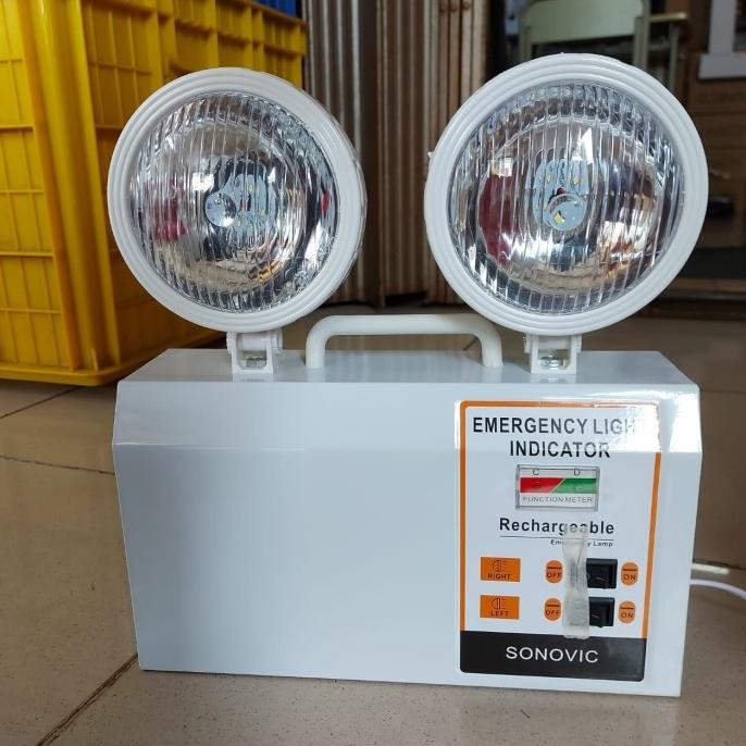 Jual HARGA DISC - Lampu Emergency Led Mata Kucing 2 Mata Lampu Darurat ...