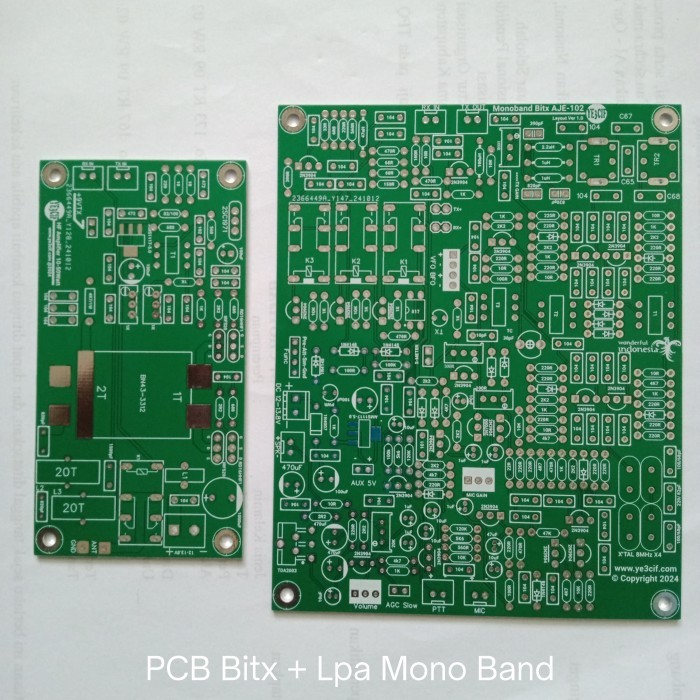 Jual Paket Pcb bitx dan Lpa mono band tanpa dds vfo | Shopee Indonesia