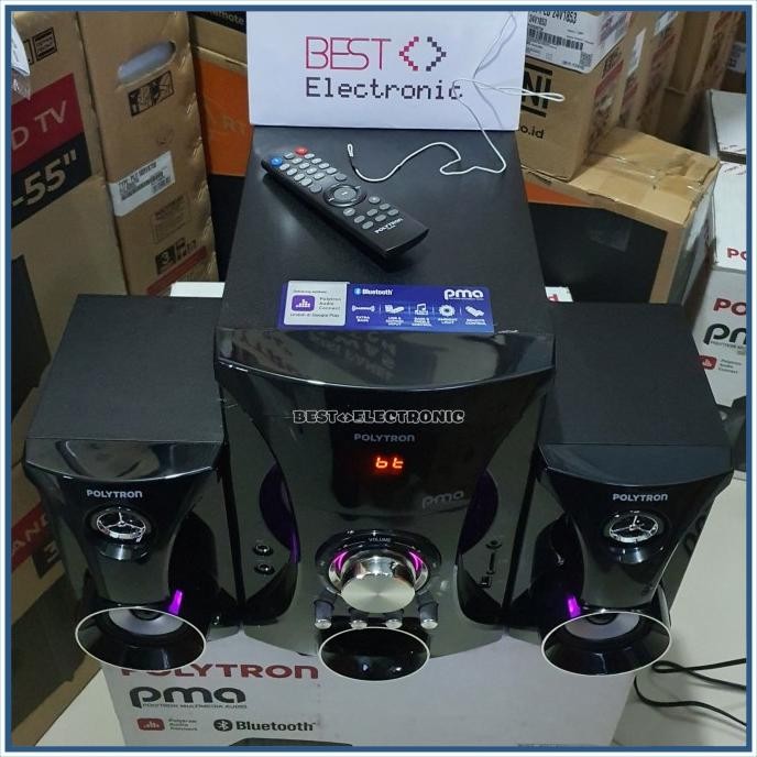Jual Polytron Pma-9525 /B Speaker Active Radio Fm + Bluetooth Pma9525 ...
