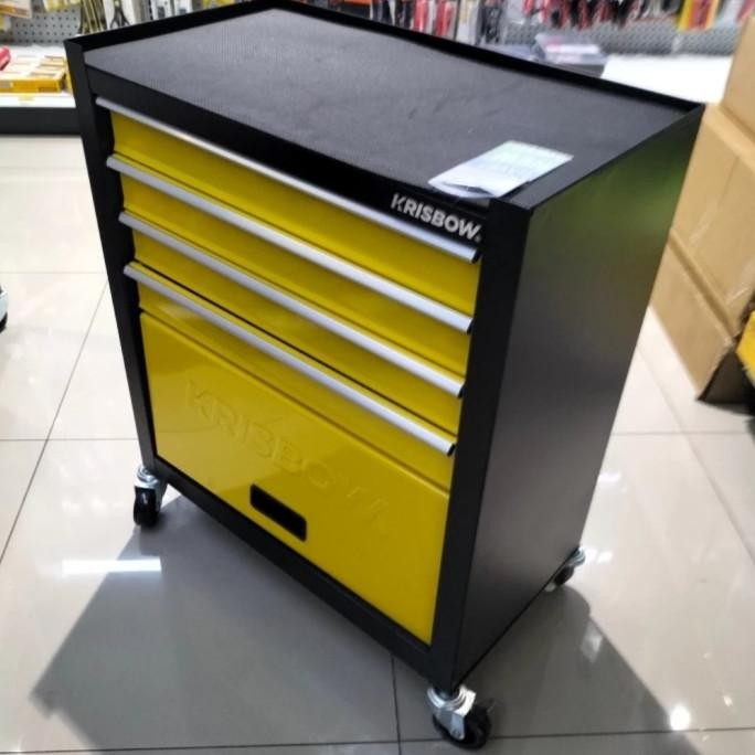 Jual KRISBOW Laci Perkakas Lemari Perkakas Drawer Roller Kabinet 4 ...