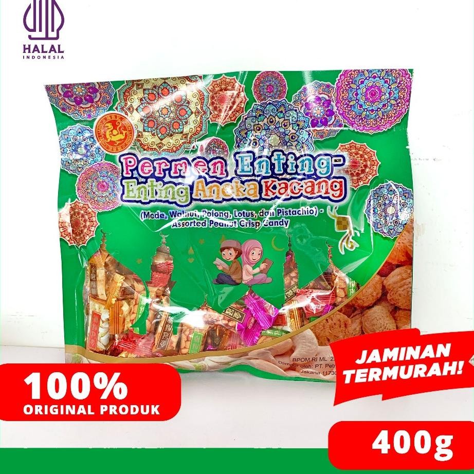 Jual Permen Enting Enting Acang Peanut Crip Candy 400 Gram Chen Liang ...