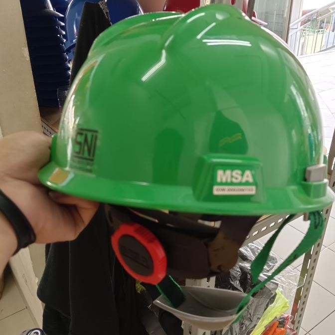 Jual Produk Baru!! Helm Safety Msa Full Set / Helm Kerja Proyek Warna ...