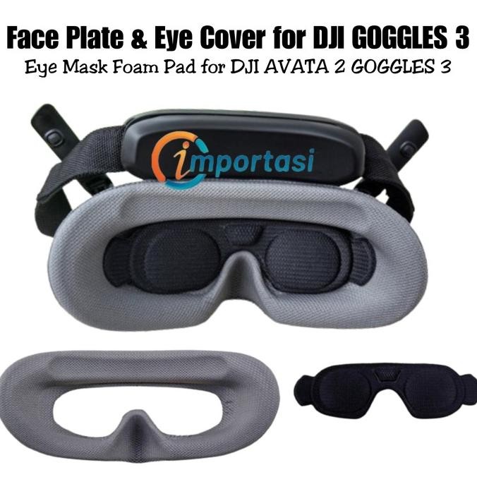 Jual Face Mask Eye Pad Cover DJI GOGGLE 3 Foam Protective Cover DJI ...
