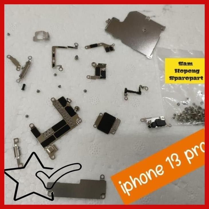 Jual [SAM] IPHONE 13 PRO SENG FULL SET PLAT BRACKET KALENG PENUTUP LCD ...