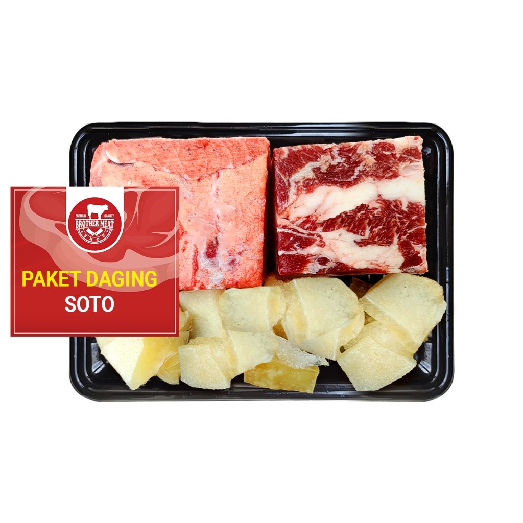 Jual Paket Daging Soto Sapi 600gr - Brothermeatshop | Shopee Indonesia
