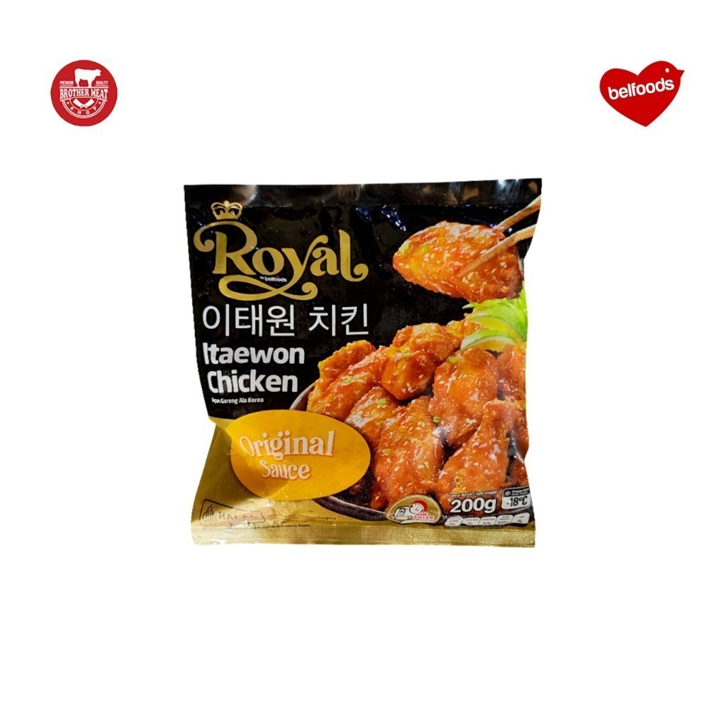 Jual Belfoods Royal Itaewon Chicken 200gr, Ayam Olahan Ala Korea Halal ...