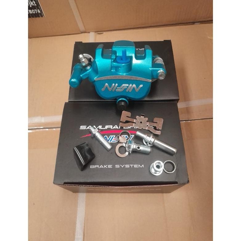 Jual Original Kaliper Nissin Samurai 2 Piston Kaliper Samurai Universal Kiri Dan Kanan Non ...
