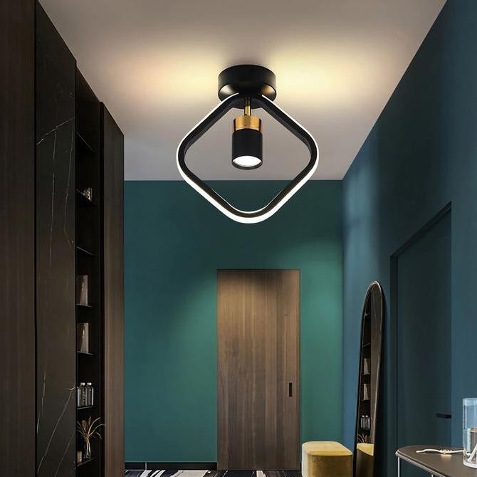 Jual LAMPU PLAFON LED MINIMALIS DENGAN LAMPU SOROT, MODERN DAN KREATIF ...