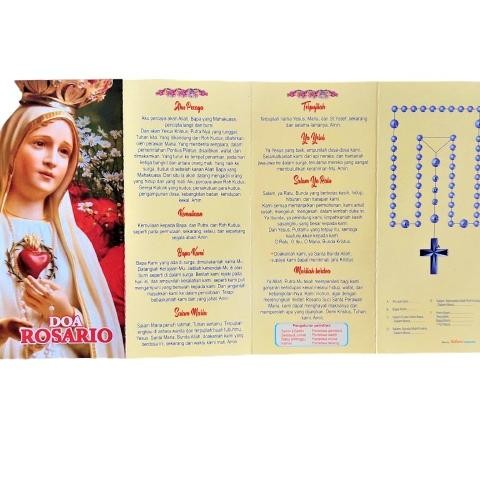 Jual PROMO LEMBAR DOA KATOLIK DOA ROSARIO BUNDA MARIA TRAKTAT LEMBARAN SELEBARAN KAPLET BUKU ...