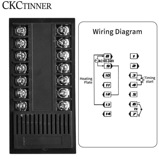 Jual Tc3-401T Pid Temperature Controller Timer Thermometer Relay K-Type 400 Ac100~220V ...