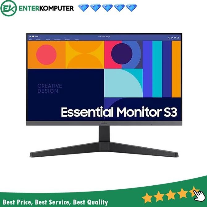 Jual SAMSUNG 24" S24C330 FHD IPS 100Hz with AMD FreeSync / Monitor 24 ...