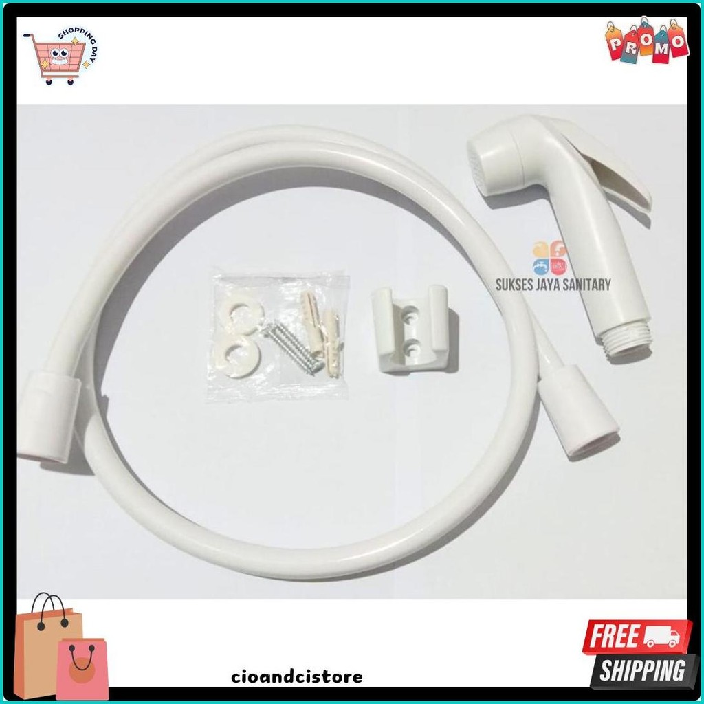 Jual Jet Shower Kloset Toilet Closet Cebok Wc Semprotan Duduk Kamar Mandi Ringan Kamar Mandi ...