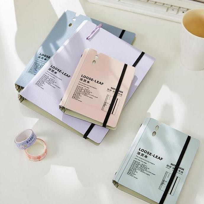 Jual Diskon!! Winzige Binder Notebook B5 A5 A6 A7 Buku Diary Aesthetic ...