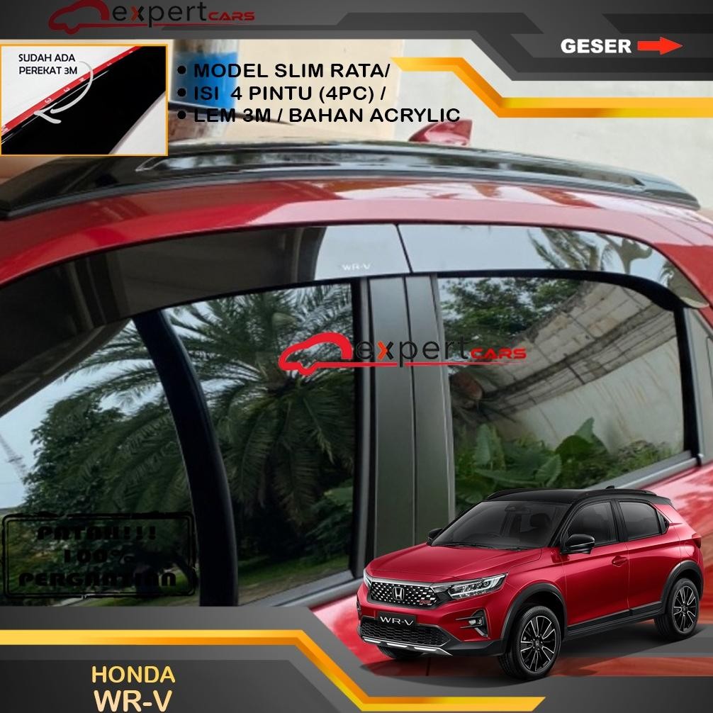 Jual Talang Air Honda Wrv 2022 2023 2024 2025 2026 Model Slim Rata Flat | Shopee Indonesia