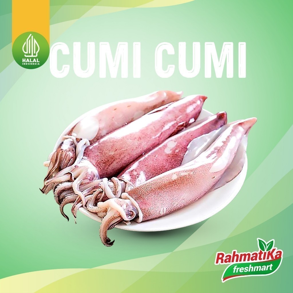 Jual Cumi Segar / Ikan Cumi Fresh 500 gr | Shopee Indonesia