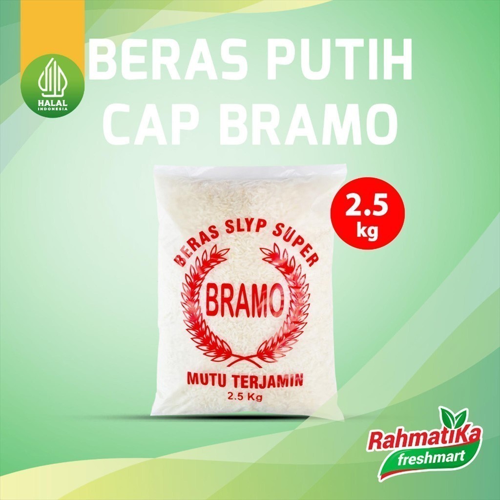 Jual Beras Slyp Super Bramo 2.5 kg | Shopee Indonesia