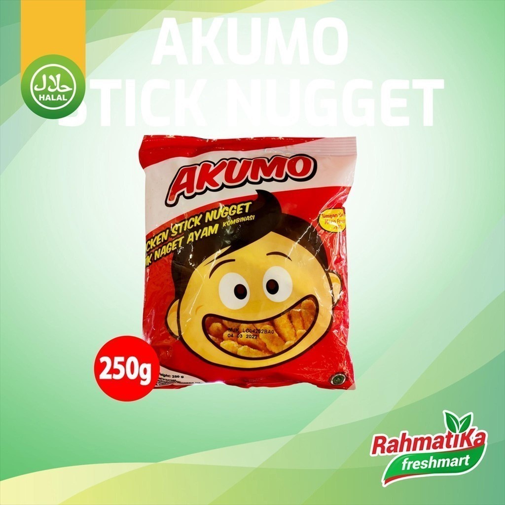 Jual Akumo Chicken Stick Nugget Kombinasi 250 gr | Shopee Indonesia