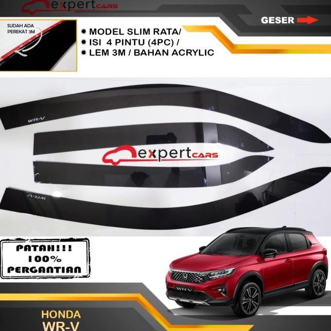 Jual Talang Air Honda Wrv 2022 2023 2024 Model Slim Rata Flat | Shopee Indonesia