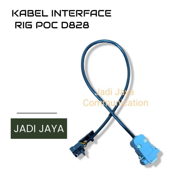 Jual KABEL INTERFACE RADIO GATEWAY POC D828 TO RADIO ANALOG 2004T ...