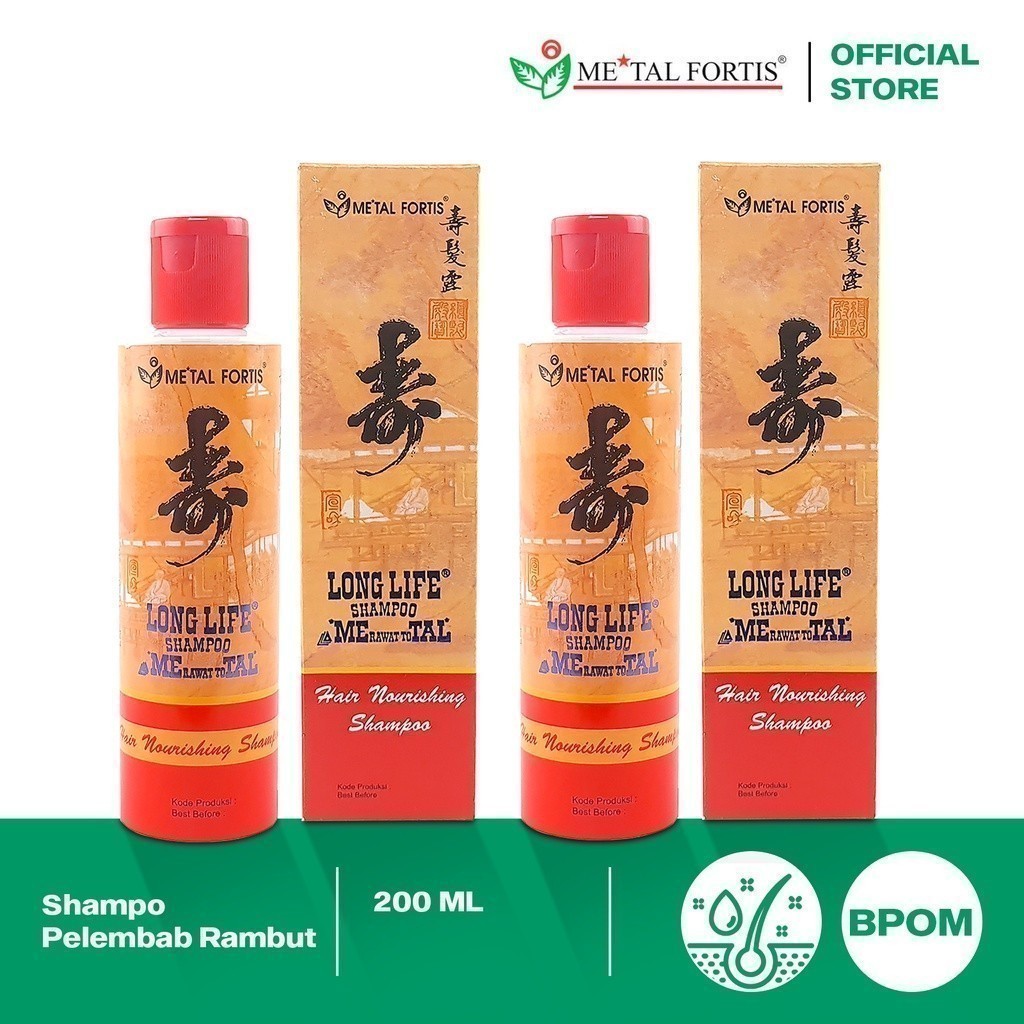 Jual METAL FORTIS Shampo Metal COMBO 2 Pcs 200 ML Hair Nourishing ...