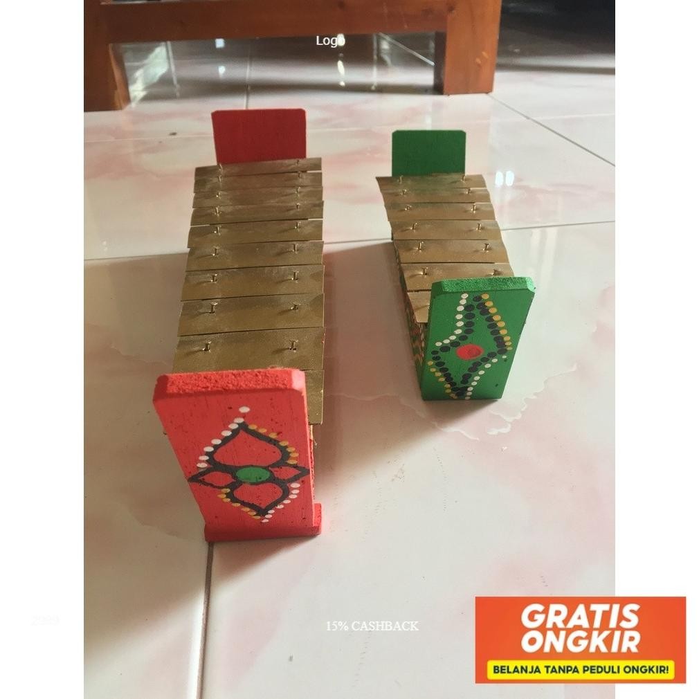 Jual Gamelan Mini Saron/Kenong/Gamelan 7 Bilah Dan 10 Bilah Limited ...