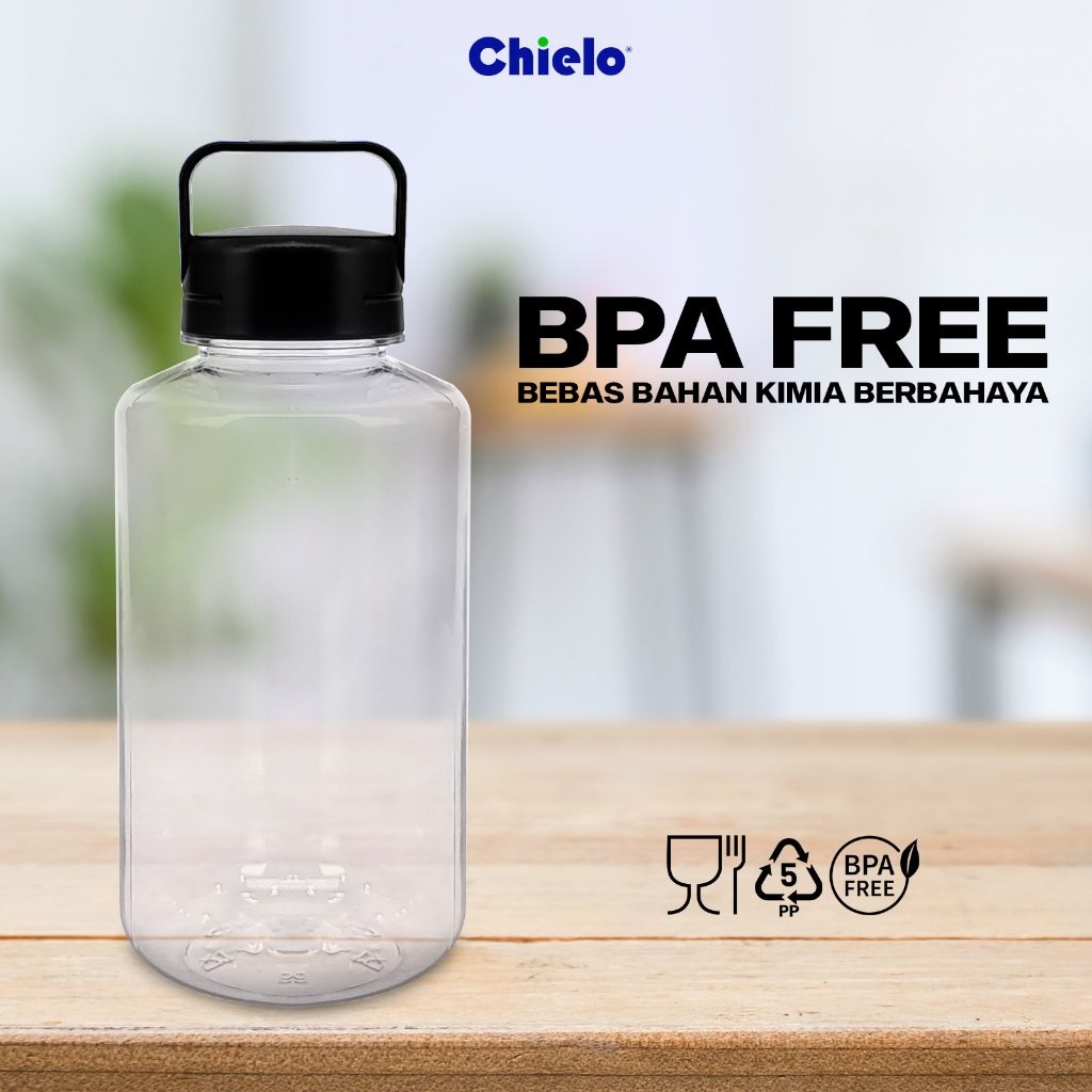 Jual Chielo Botol Air Minum Tango BPA Free 1 Liter Food Grade Water ...