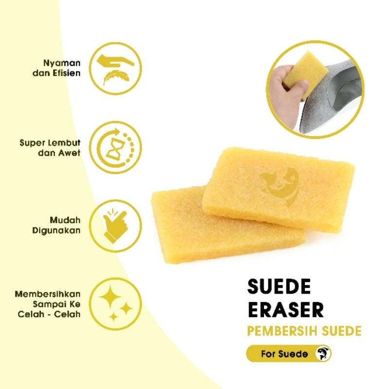 Jual HYPOSPOT - Suede Eraser Penghapus Noda Untuk Suede | Shopee Indonesia