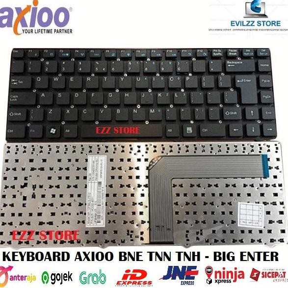 Jual Keyboard Kibot Laptop Notebook Axio Axioo Bne Tnn Tnh No Frame Big ...