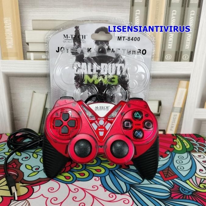 Jual Stik Komputer Stik Pc Gamepad Stick Mtech Mt8400 Single Turbo Co ...
