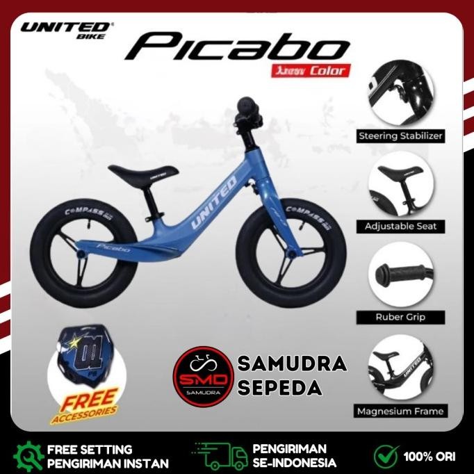 Jual Sepeda Anak Balance Push Bike United Picabo Magnesium Ringan Murah ...