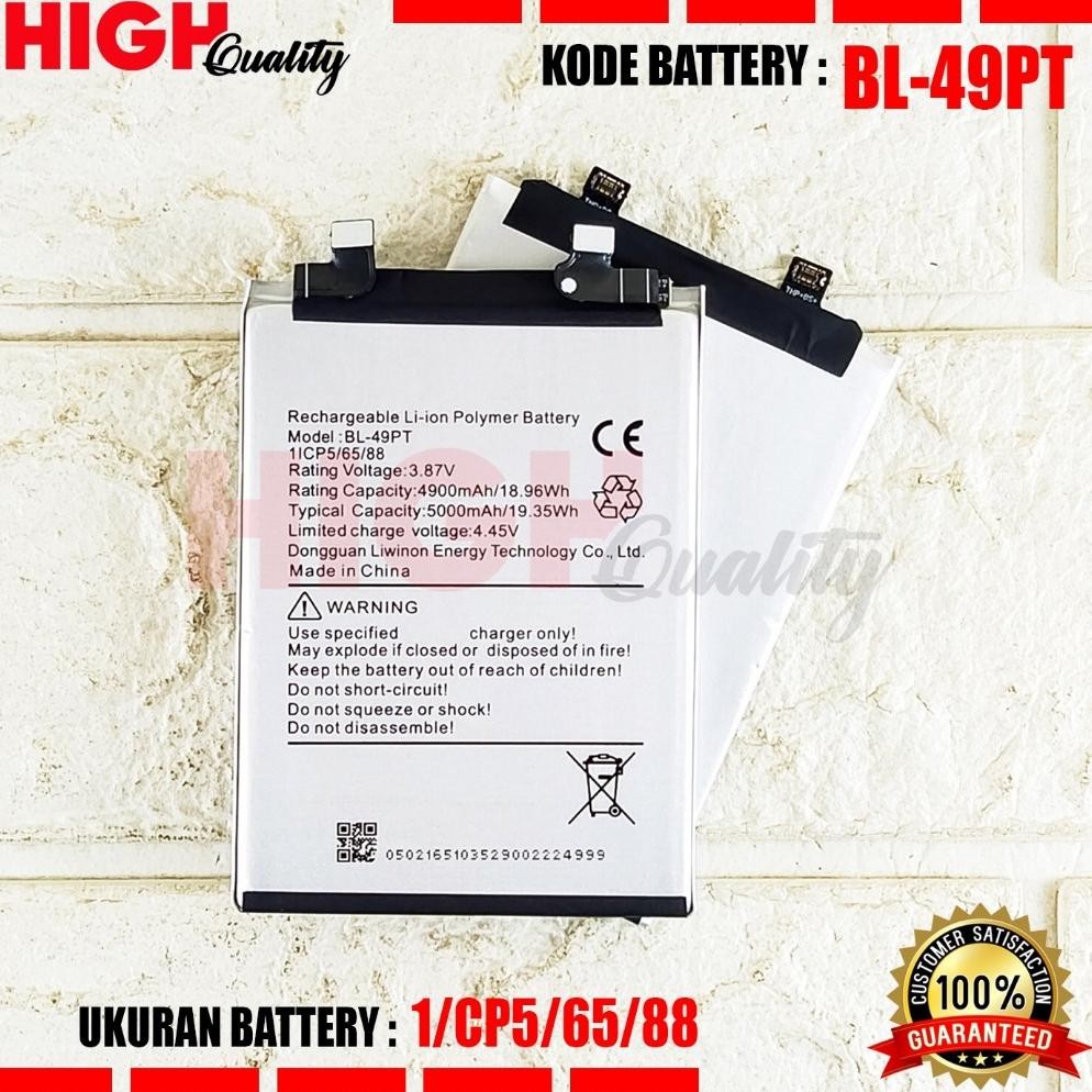 Jual Special Promo Baterai Battery high Quality ERRLY BL-49PT / BL49PT Compatible Hp Tecno Pova ...