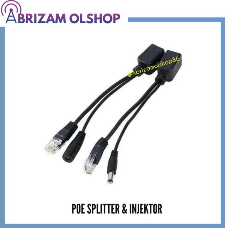 Jual Kabel Poe Set / Kabel Poe Splitter Dan Injector | Shopee Indonesia