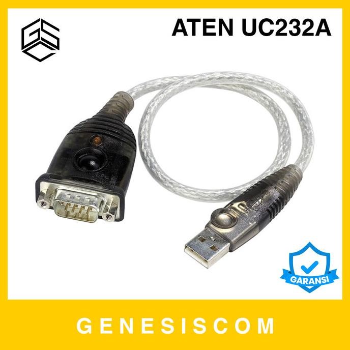 Jual Kabel Usb To Serial Rs232 Db9 Aten Uc232A Konverter Converter ...