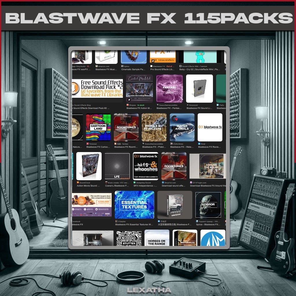 Jual Blastwave FX 115PACKS SOUND Effect Foley - List Di Deskripsi | Shopee Indonesia