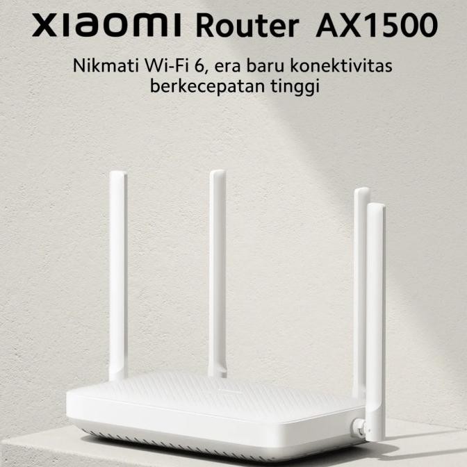 Jual Wireless Router Ax1500 Wifi 6 Xiaomi Router Ax1500 Original Resmi ...