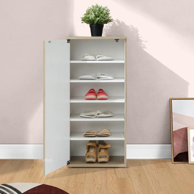 Jual iFURNHOLIC Sassy Shoe Cabinet 400 - Rak / Lemari Sepatu Kayu ...