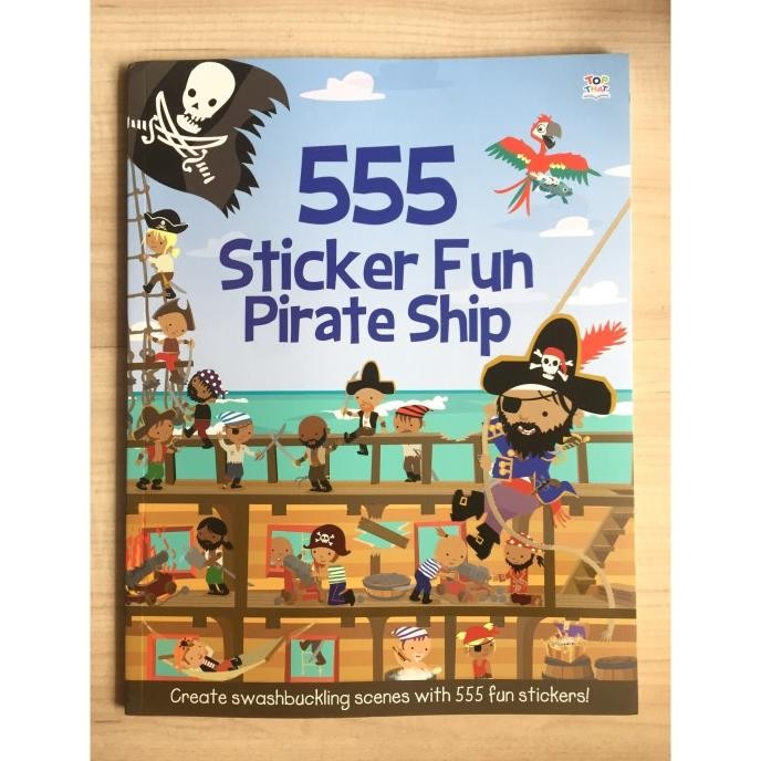 Jual Buku 555 Sticker Fun Pirate Ship | Shopee Indonesia