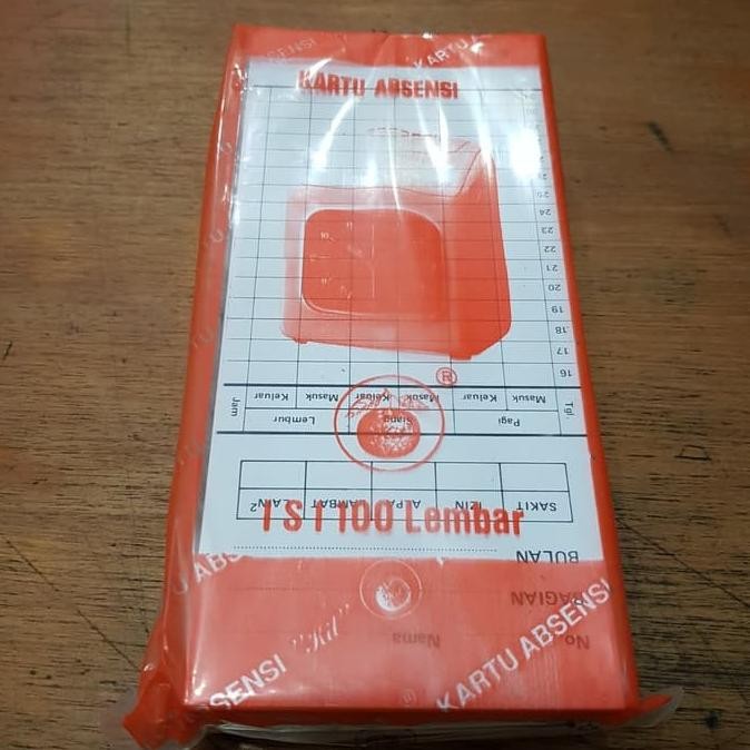 Jual Kartu Absen Absensi | Shopee Indonesia