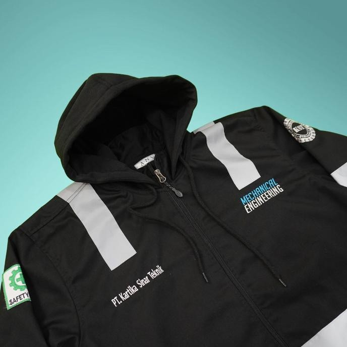 Jual Jaket kerja Lapangan Outdoor Jaket Tambang Proyek Safety Wearpack ...