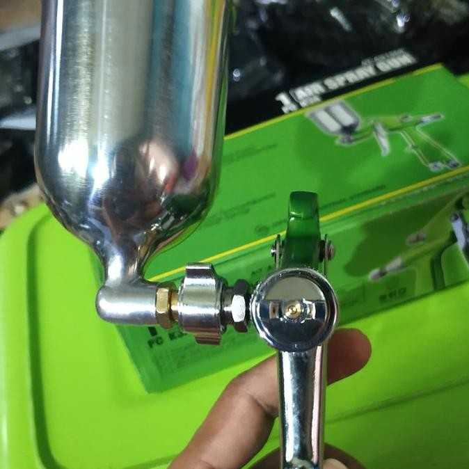 Jual Spray Gun Tabung Atas Tekiro - Alat Cat Semprot Tabung Atas K-3A ...