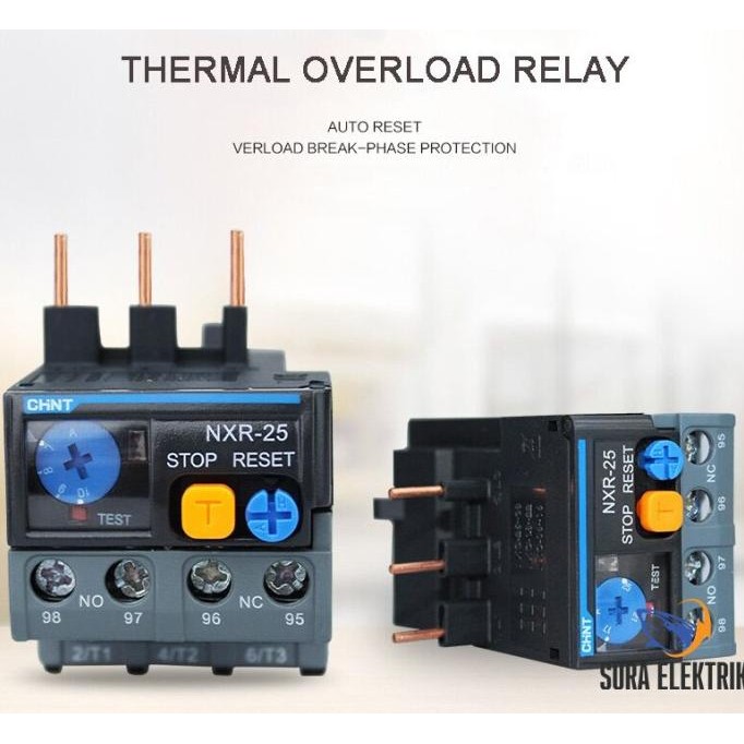 Jual Thermal Overload Relay CHINT NXR-25 NXR25 | Shopee Indonesia