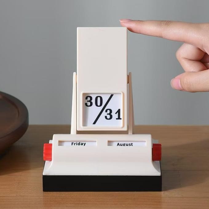 Jual Kalender Flip Retro Perpetual Calendar Kalender Abadi Kalender ...