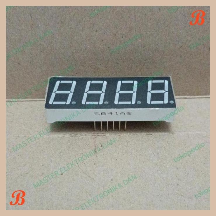 Jual [MRD] 7537 LED DISPLAY 7SEGMENT 7 SEGMENT 4DIGIT 5641BS 0.56INCH 0 ...