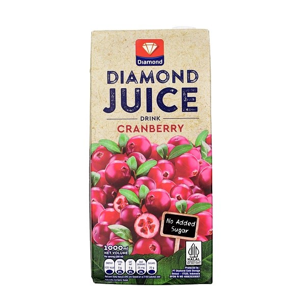 Jual DIAMOND JUICE UHT CRANBERRY 1L | Shopee Indonesia