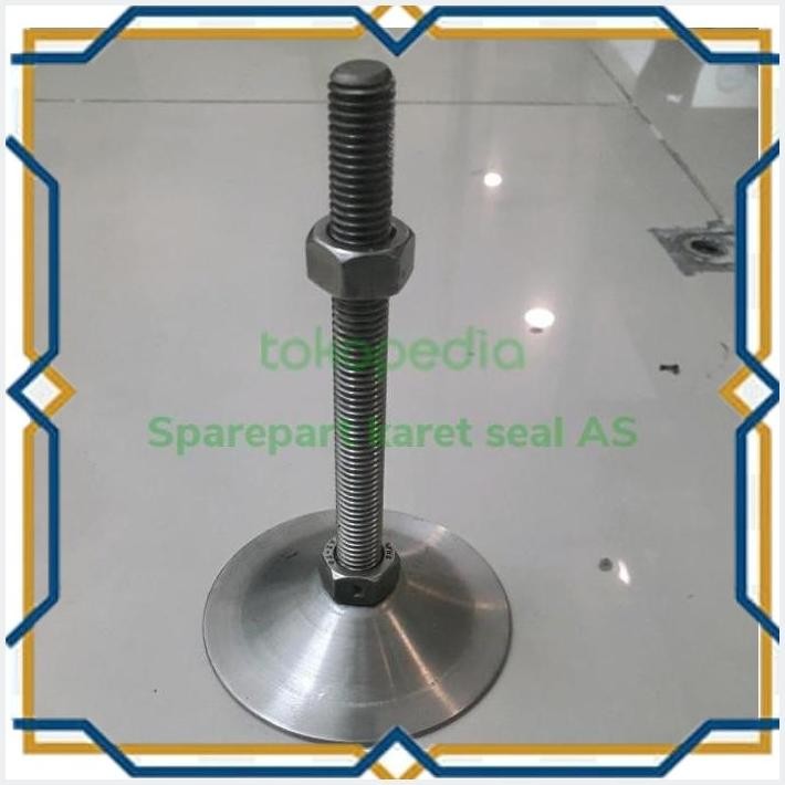 Jual [SPA] 1 SET KAKI ADJUSTER CONVEYOR STAINLES SUS 304 M16 X 150MM ...