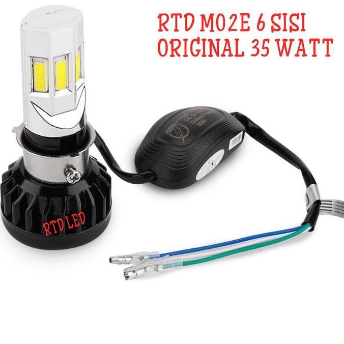 Jual Part!!! Rtd Led Lampu Utama Headlamp Led Rtd M02E 6 Sisi Original | Shopee Indonesia