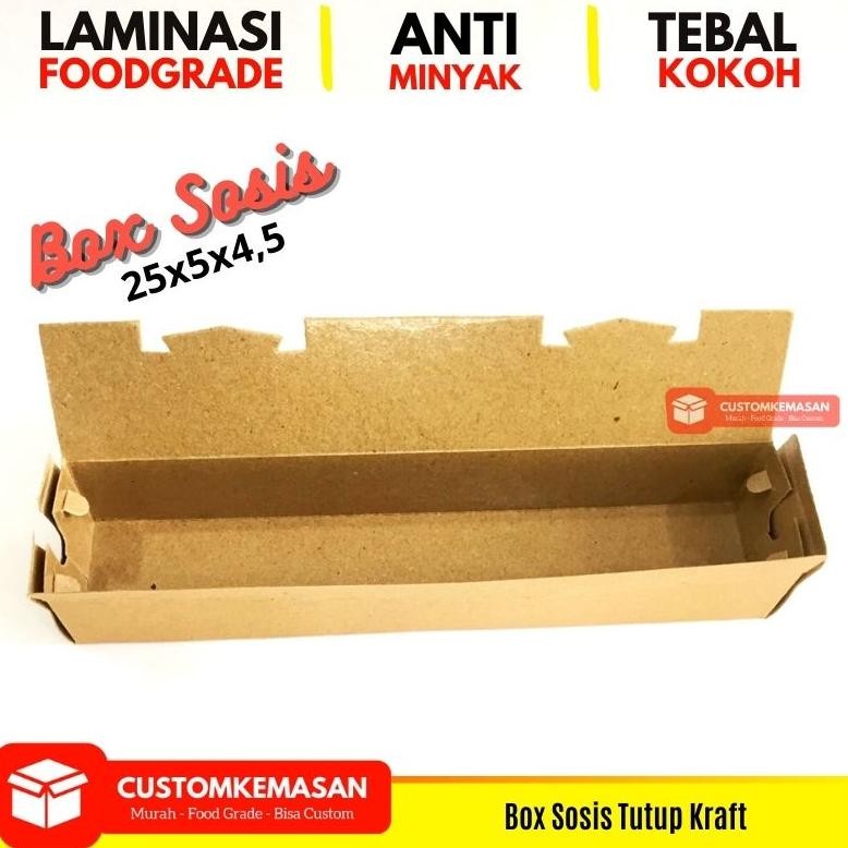 Jual Bisa Cod Dus Sosis / Dus Corndog / Dus Hottang / Dus Sate / Dus ...