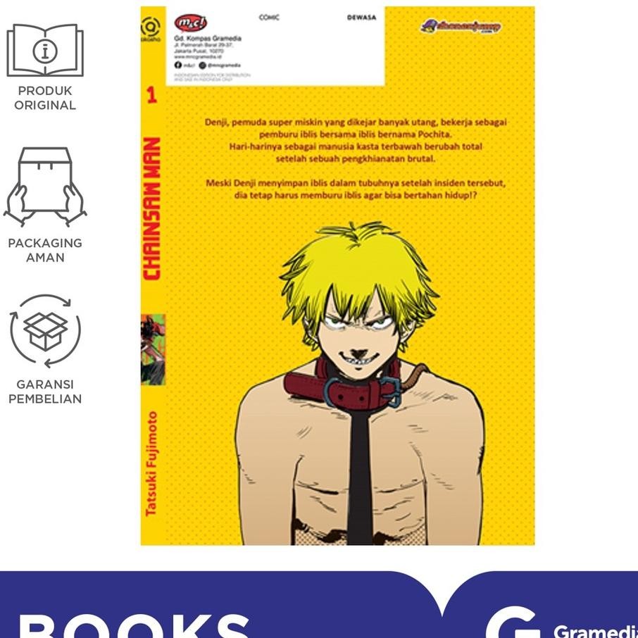 Jual Chainsaw Man vol. 01 (Tatsuki Fujimoto) murah | Shopee Indonesia
