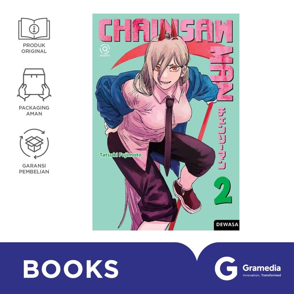 Jual baru !!! Chainsaw Man vol. 02 (Tatsuki Fujimoto) | Shopee Indonesia